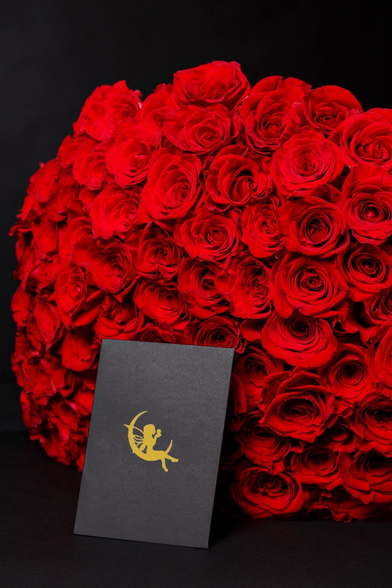 100 ROSES WRAPPED – Enchanted Blooms ATL